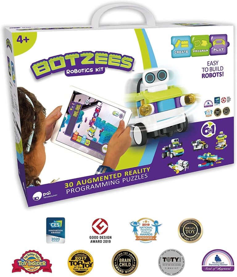 PAI TECHNOLOGY Botzees Easy-to-Build 6-in-1 Coding Robots | プログラミング・知育 ...